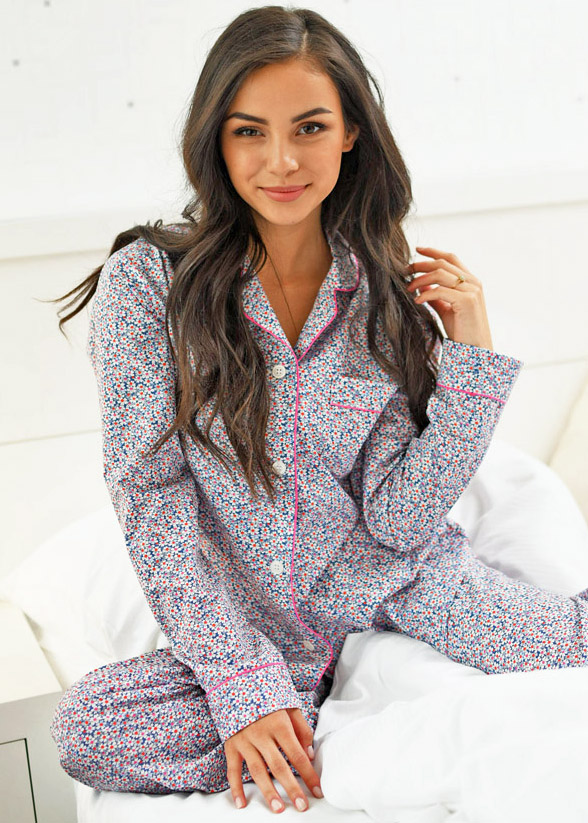 Dámská pyžama bavlněná